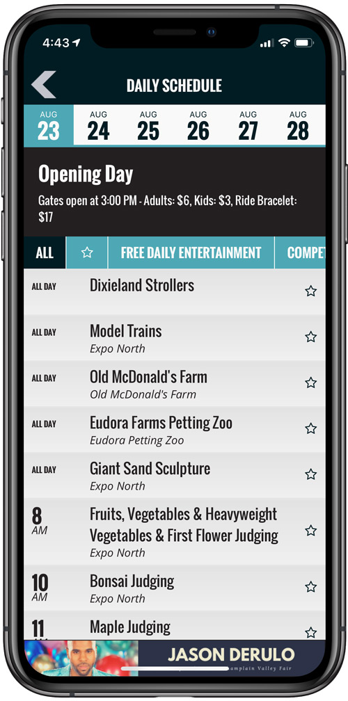 Fair & Festival Apps by Grandstand - Create Native Mobile Event Guide ...